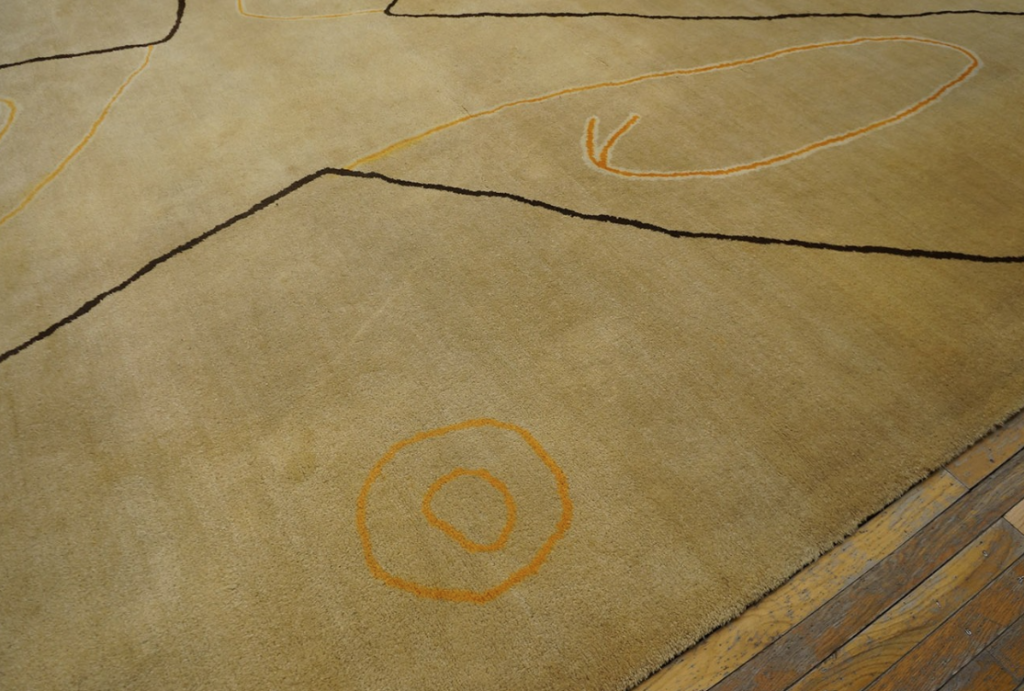 Mid 20th Century "Nazca Lines" Carpet by Olga Fisch - Antique Rug ...