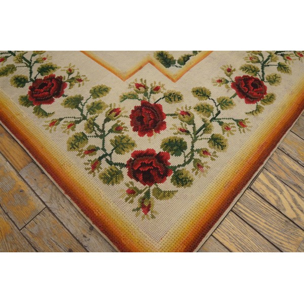 19th Century English Needlepoint Carpet - Antique Rug Studio