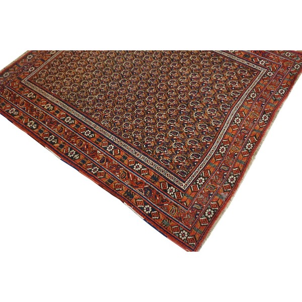Antique Afshar Rug - 4895 | Persian Tribal | 4' 3" x 5' | Red, Origin ...